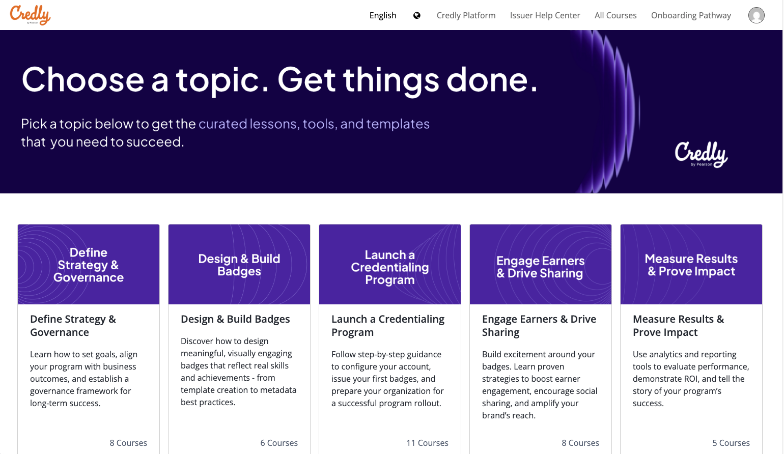 Credly Academy Refresh – Credly, Inc.